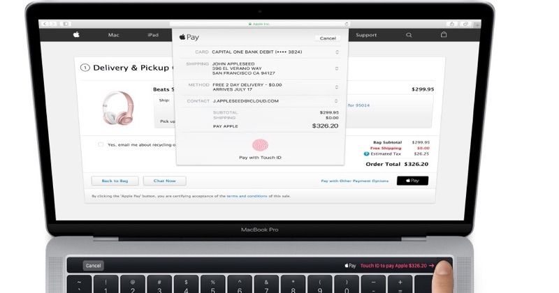 Apple MacBook Pro Magic Toolbar Keyboard Pictures