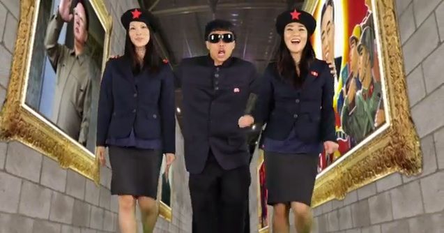 Kim Jong Un Gangnam Style Chinese President Xi Jinping Stelt