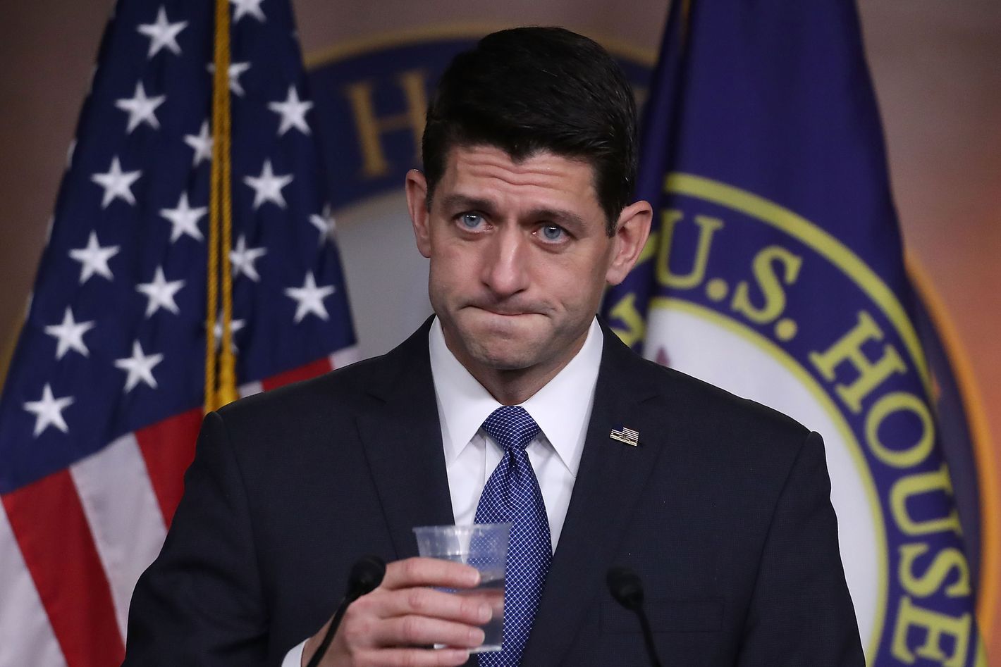 Paul Ryan’s Lipless Face Will Not Seek Re-Election