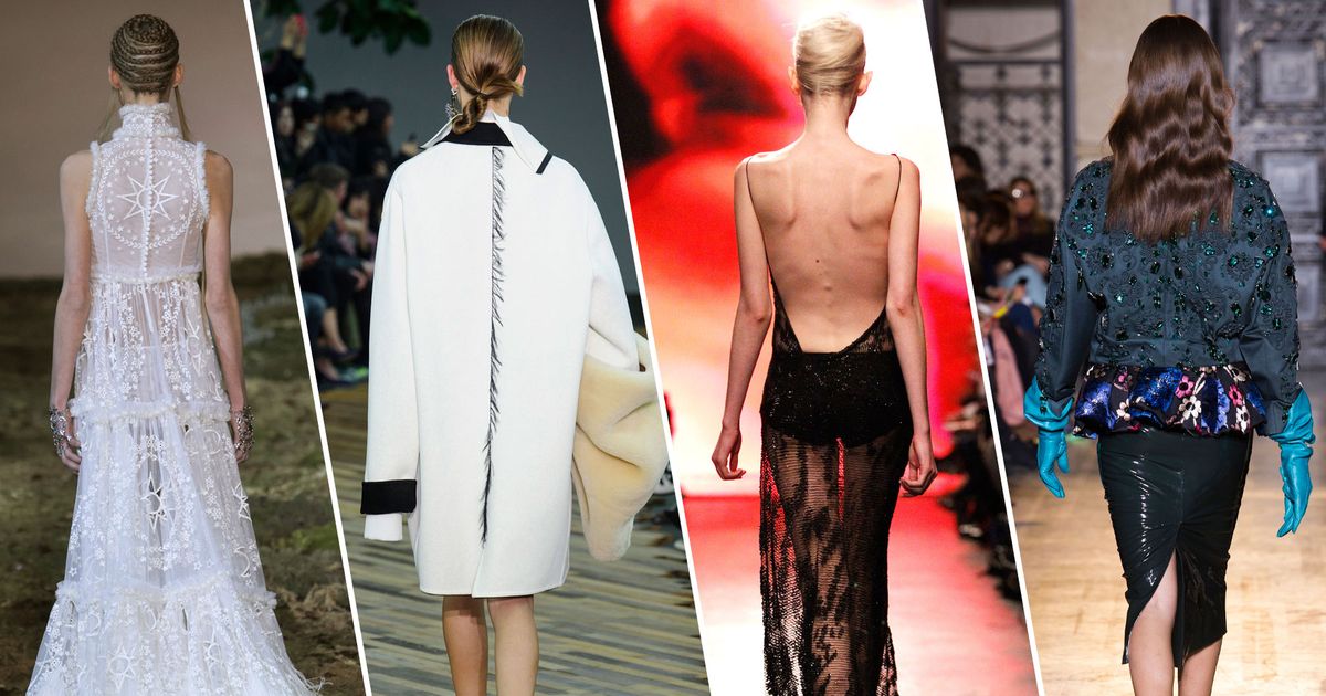 Dramatic Exit: The 50 Best Backs From Fashion Month