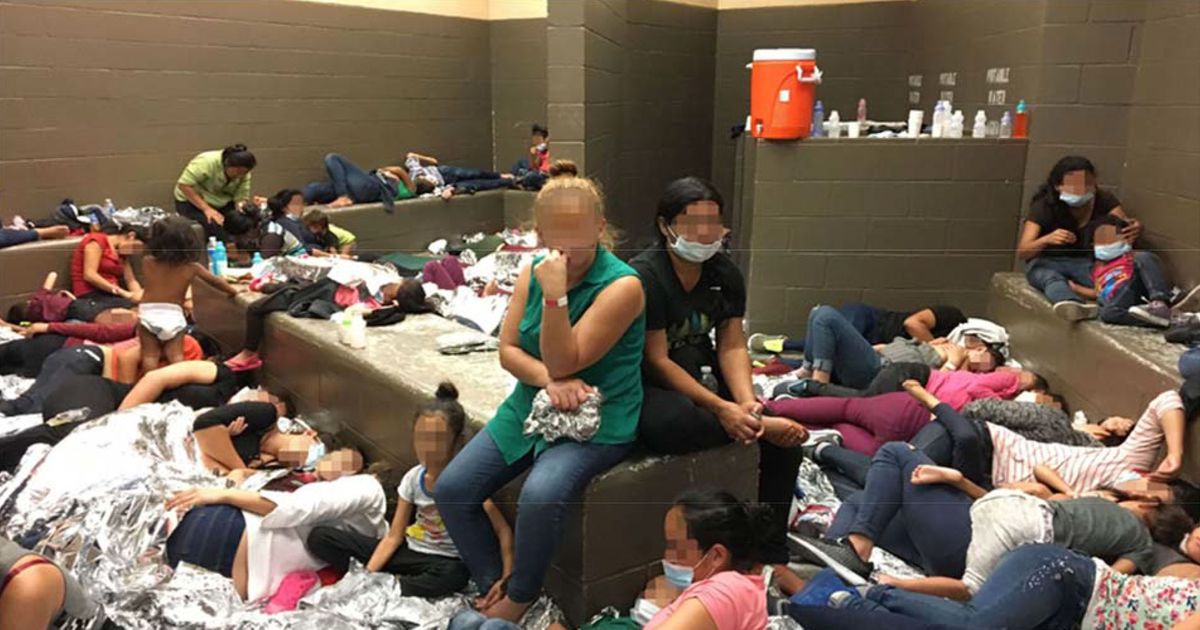 DHS Photos Show Terrible Overcrowding at Border Patrol Camps