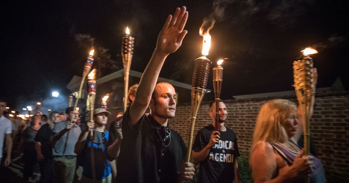 Trump Jr: Liberals are Nazis. Actual Nazis: We Love Trump.