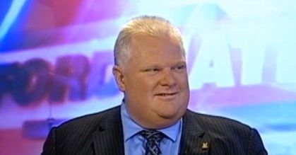 Rob Ford Offers to Take On-Air Drug Test During TV-Show Premiere