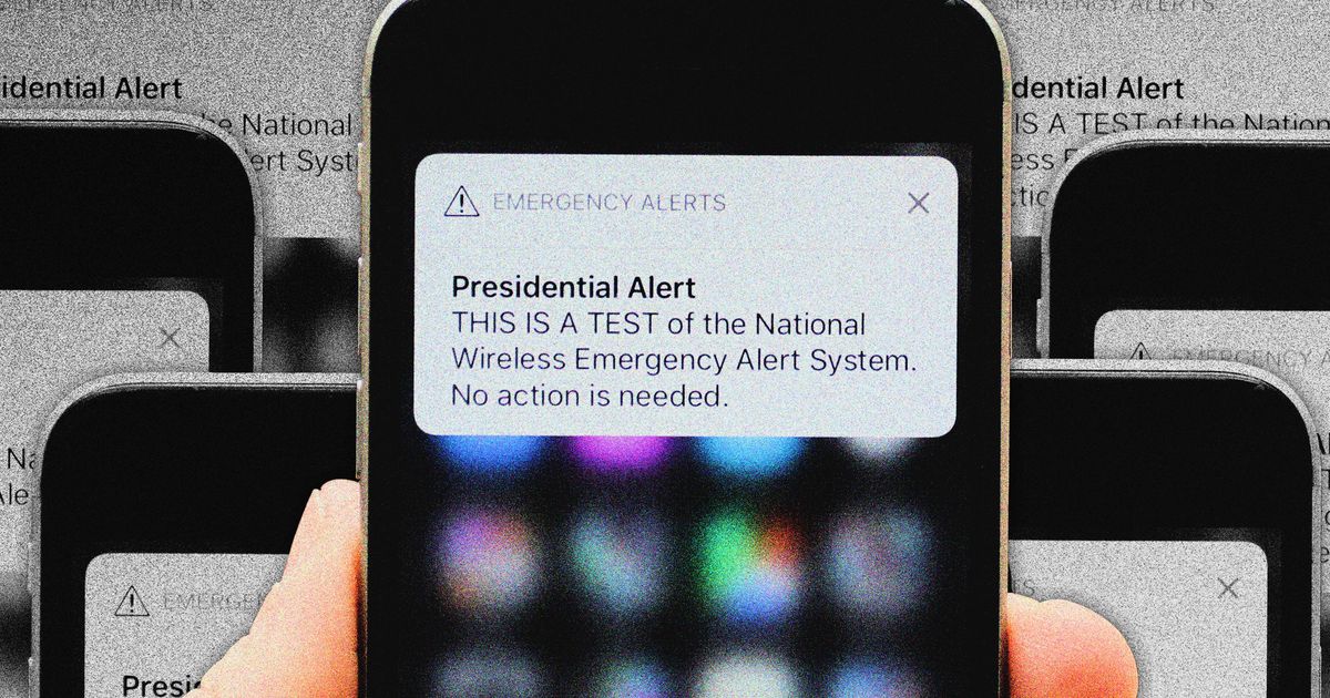 Why Your Phone Got an Emergency Alert Text on Oct. 4