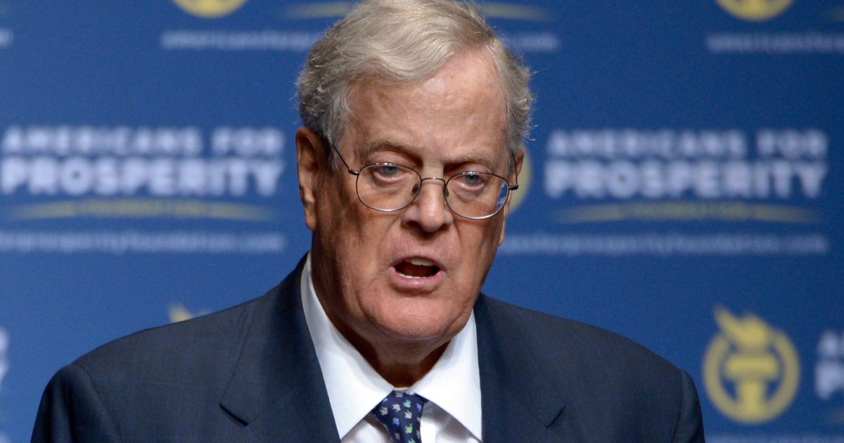 David Koch’s Monstrous Legacy