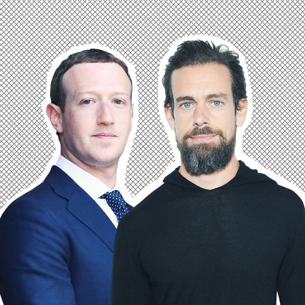 Jack Dorsey Mark Zuckerberg