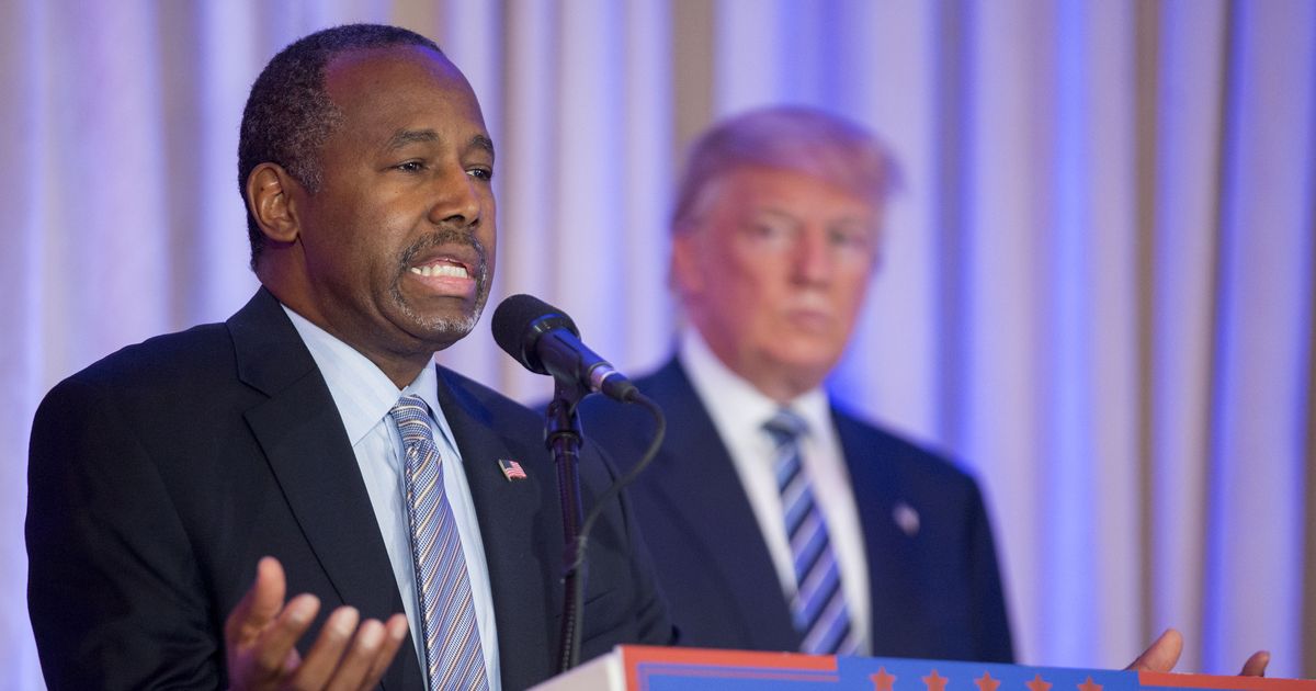Ben Carson Admits He’s Not the Biggest Donald Trump Fan, But ‘We're ...