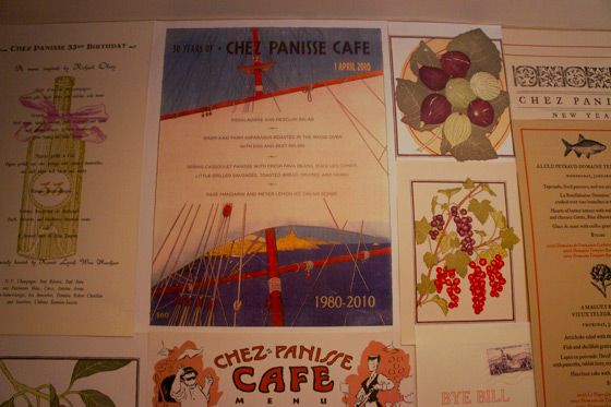 Chez Panisse Wallpapers the Restaurant With Vintage Menus