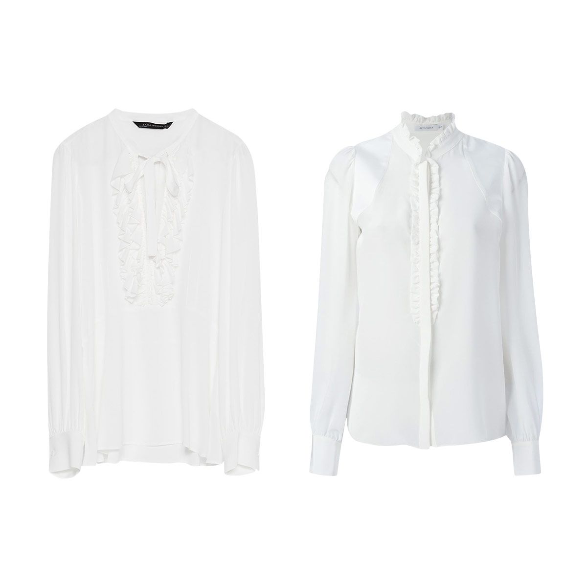 6 Romantic Takes on the White Blouse