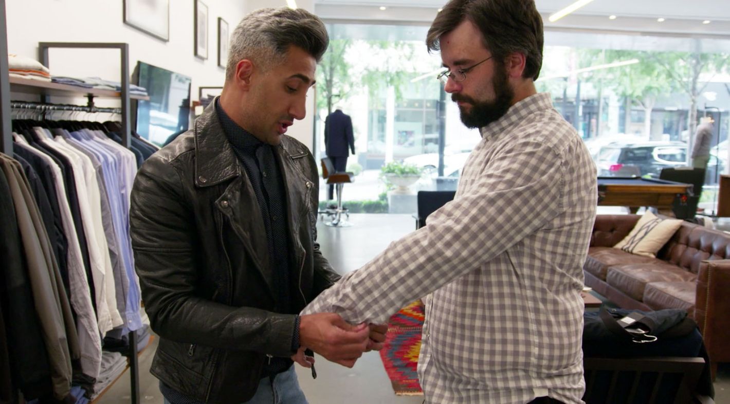 Every Single Patterned Collared Shirt on Queer Eye