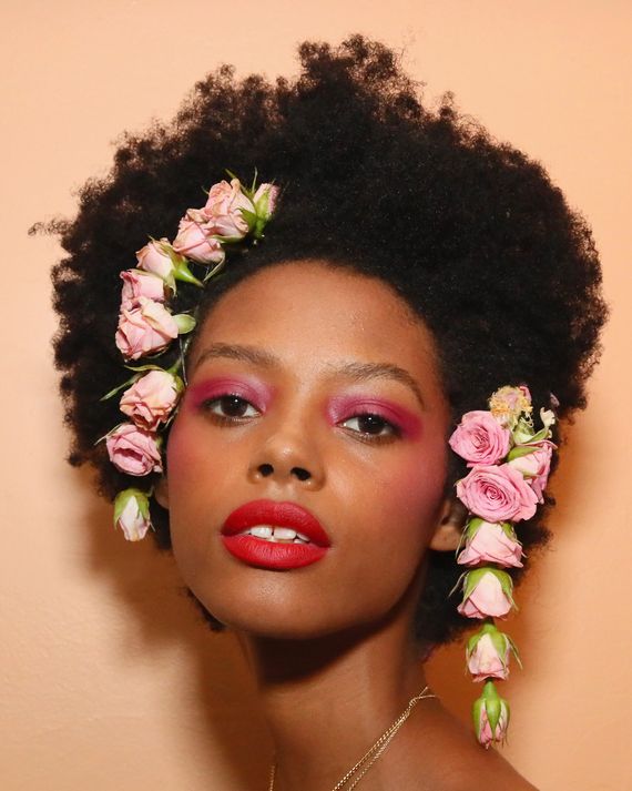 Rodarte’s Spring 2019 Flower Hair Was the Prettiest of NYFW