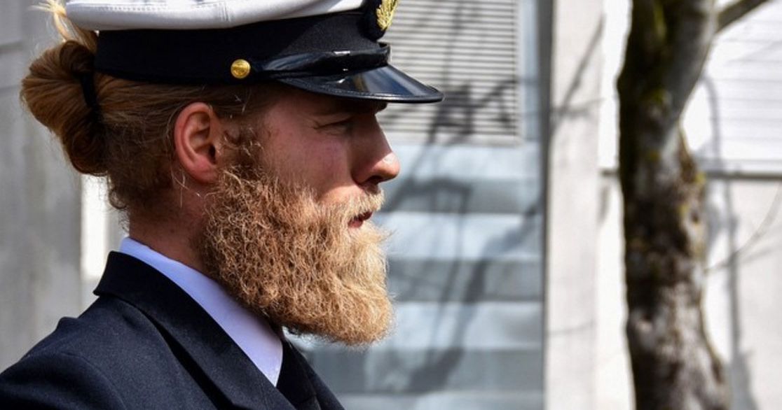 An Ode to This Hot Norwegian Navy Officer’s Spectacular Beard