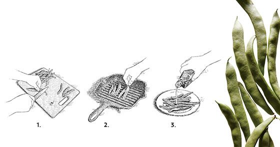 In Season: Sean Rembold's Grilled Romano Beans