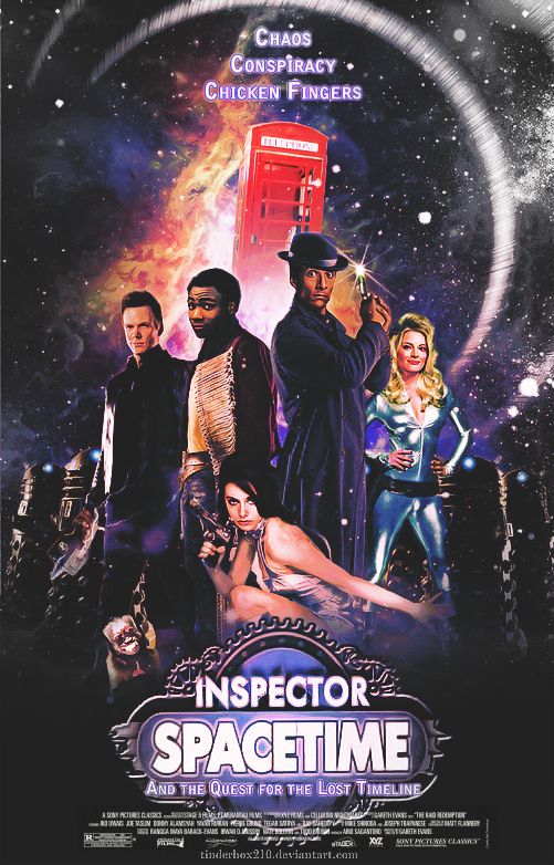 See an Epic Poster for Inspector Spacetime