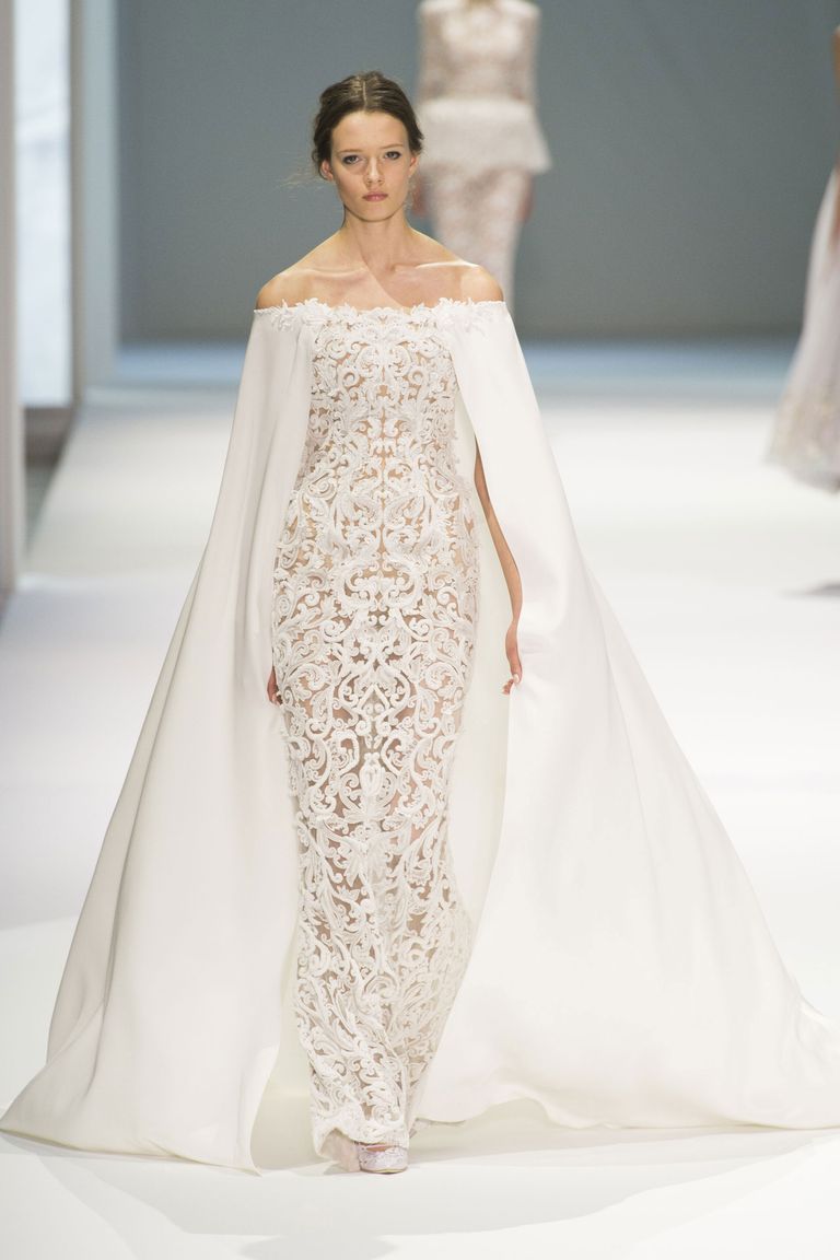 The 15 Best, Most Dramatic Wedding Dresses From Couture