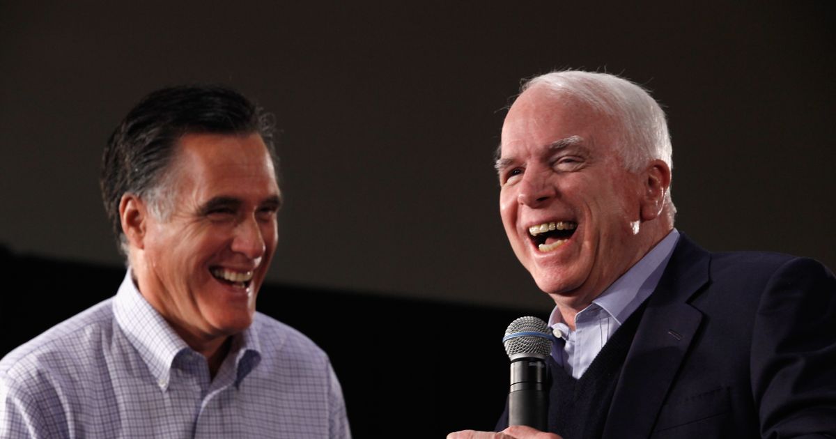 John McCain Finds the Idea of Sarah Palin for Vice-President Laughable