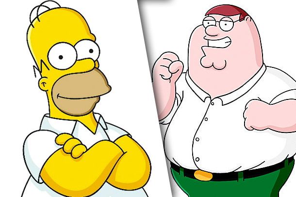 The Simpsons Family Guy