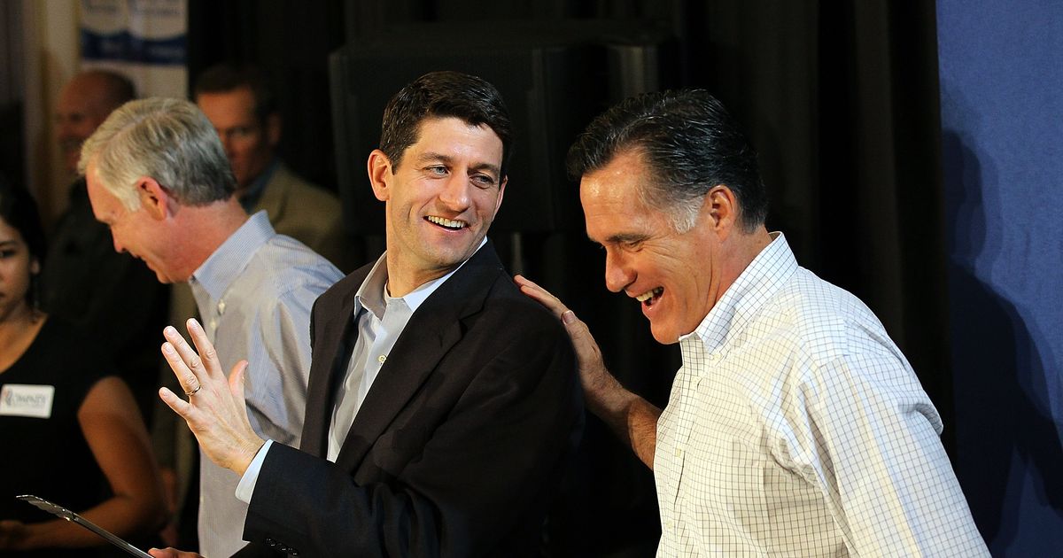 Mitt Romney Picks Slightly Boring But Handsome White Guy Paul Ryan