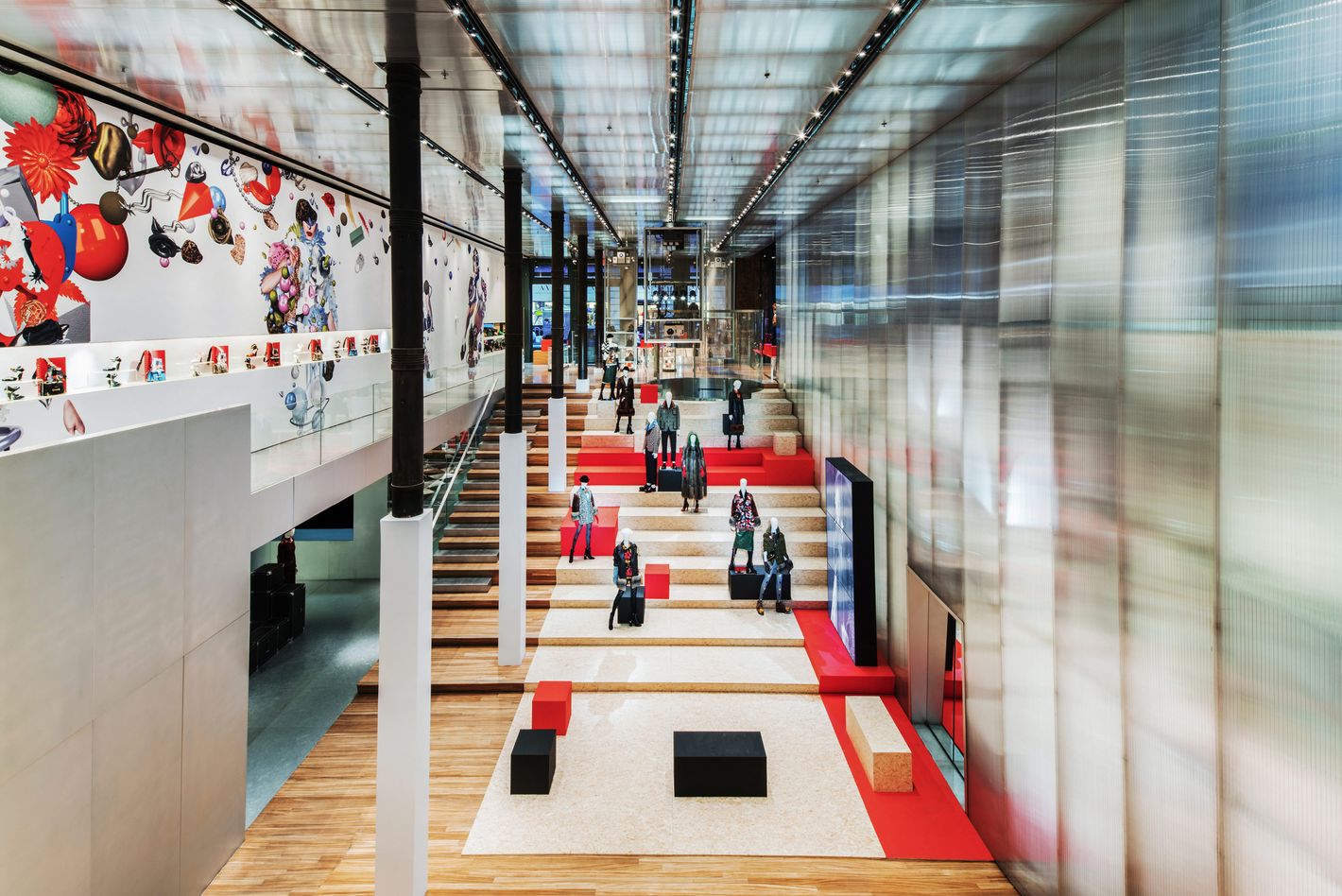 Prada’s Soho Store Wallpaper Is Great for Instagram