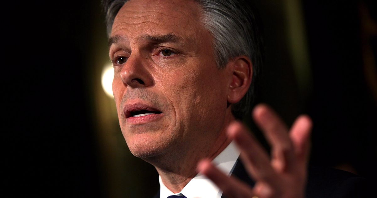 Jon Huntsman Puts the Moderate Seal of Approval on Trump