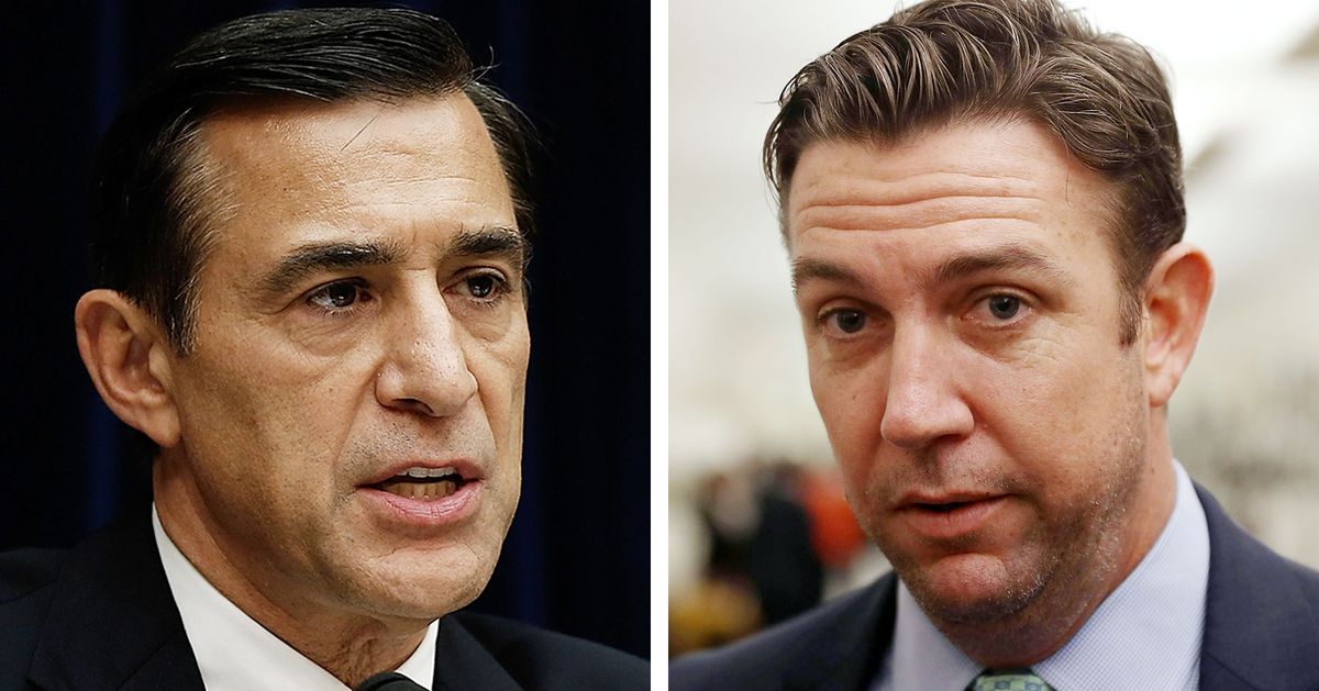 Darrell Issa Plots Comeback By Taking Out Duncan Hunter