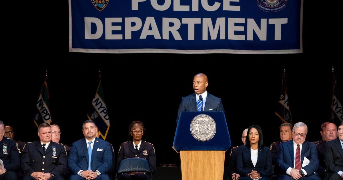 Eric Adams Vetoes Police Transparency Bill and Solitary Ban