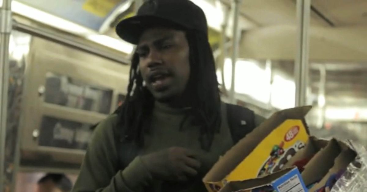 Guy Who Sells Candy on the Subway Earns $55,000 a Year