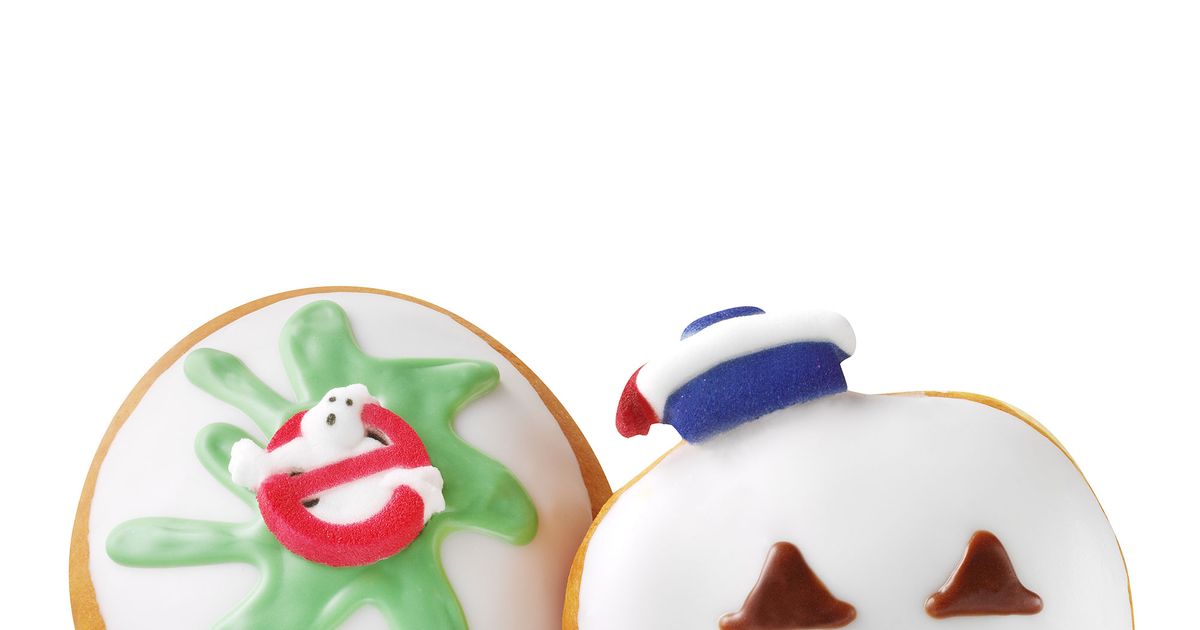 Krispy Kreme Has Limited-Edition Ghostbusters -Themed Doughnuts