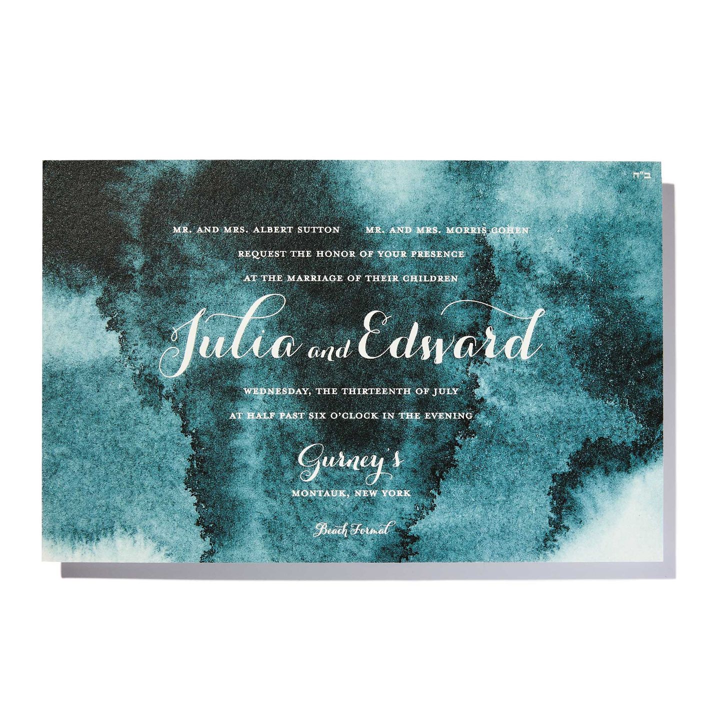 8 Bold, Colorful Wedding Invitations