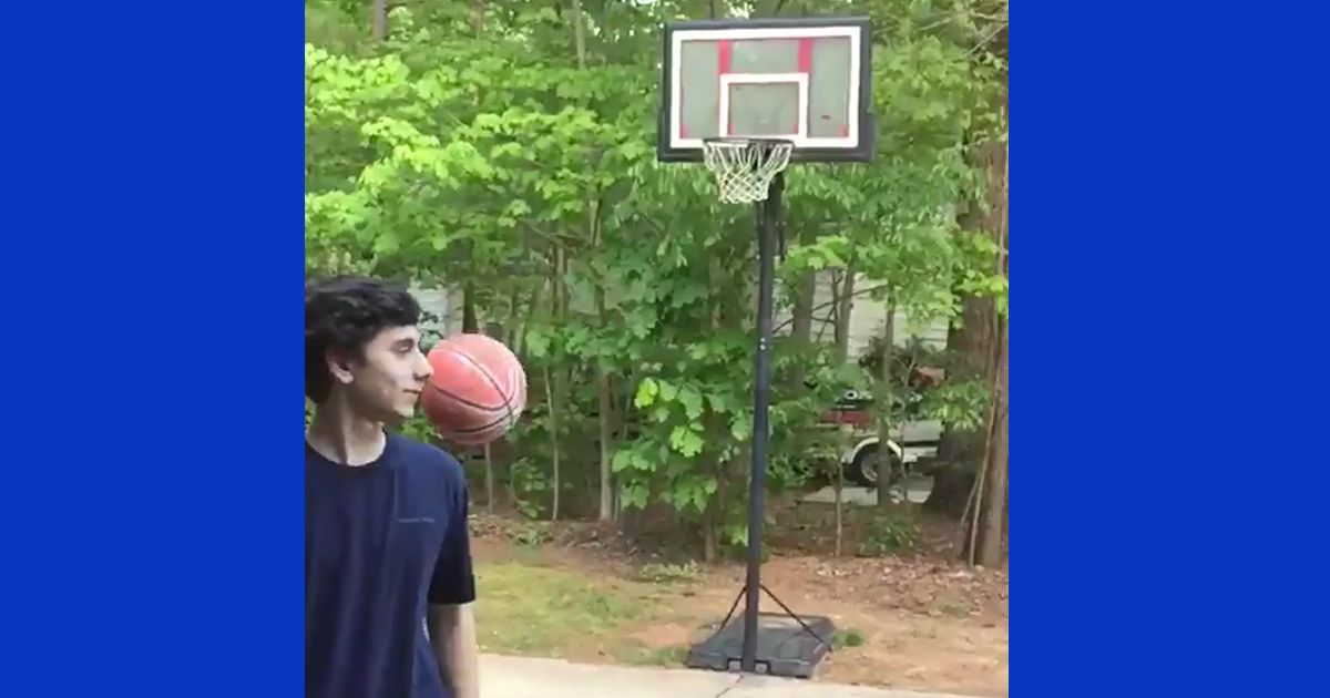 Kid Gets Hit in Head With Basketball Viral Video