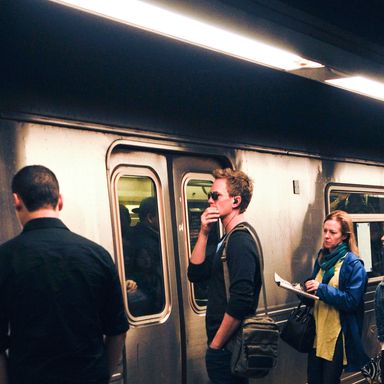 22 Celebrities Riding the Subway Like Normals