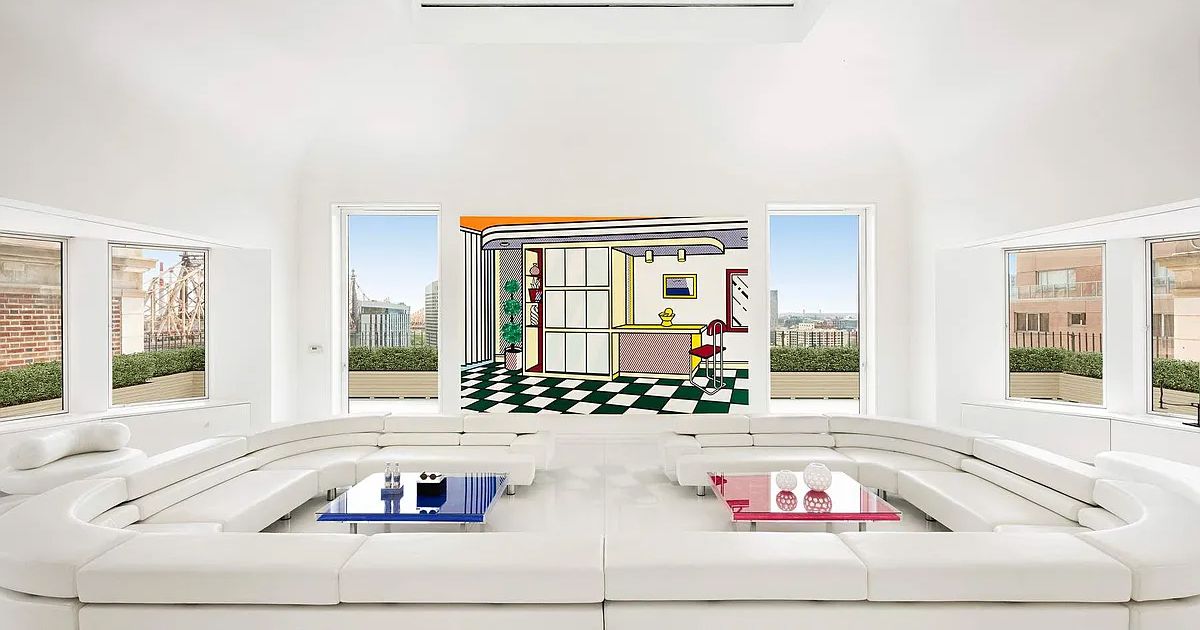 Lisa Perry’s Sutton Place penthouse relists for $26M.