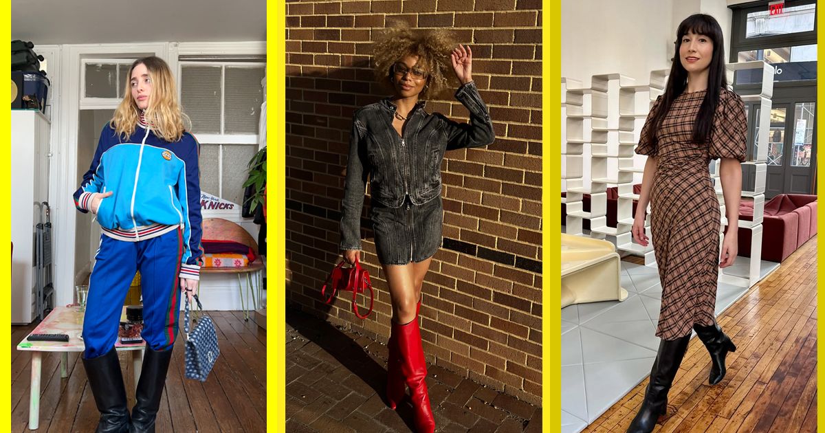 Inspiring Wedge Knee High Boots Images