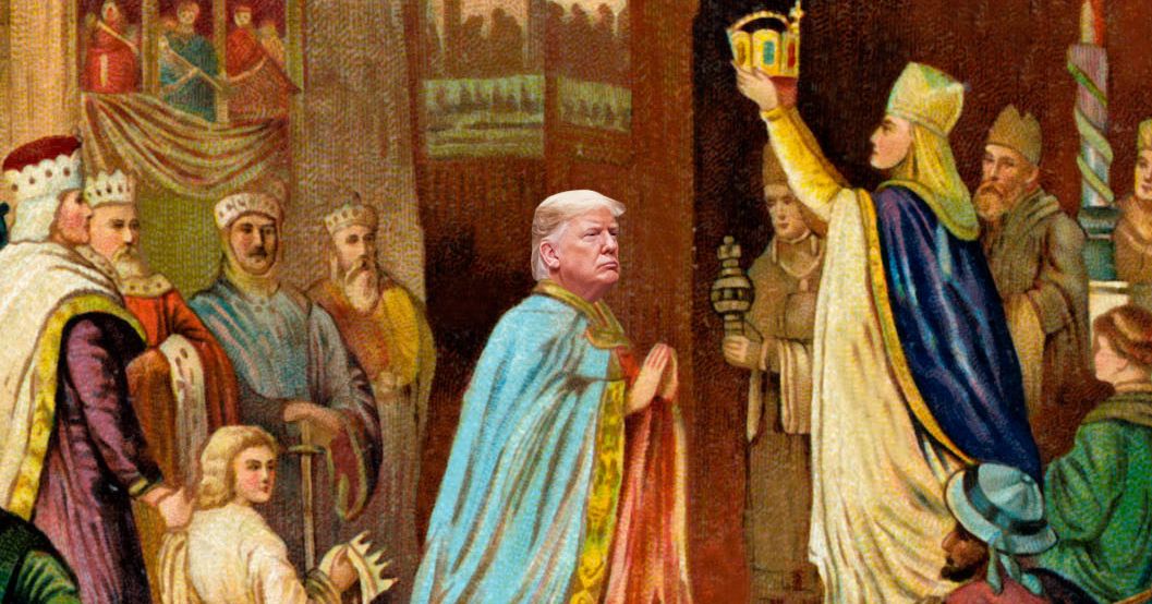 Trump Planning a Real Coronation For His 2020 Convention