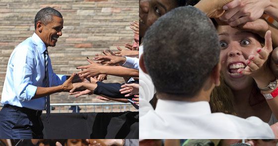 Zombies Attacking President Obama