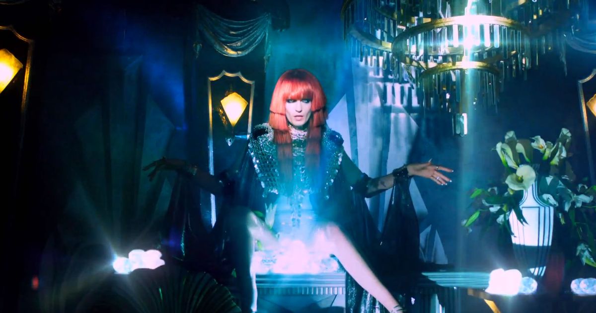 ‘Spectrum’ Video: Florence Welch Is the Fuchsia Swan