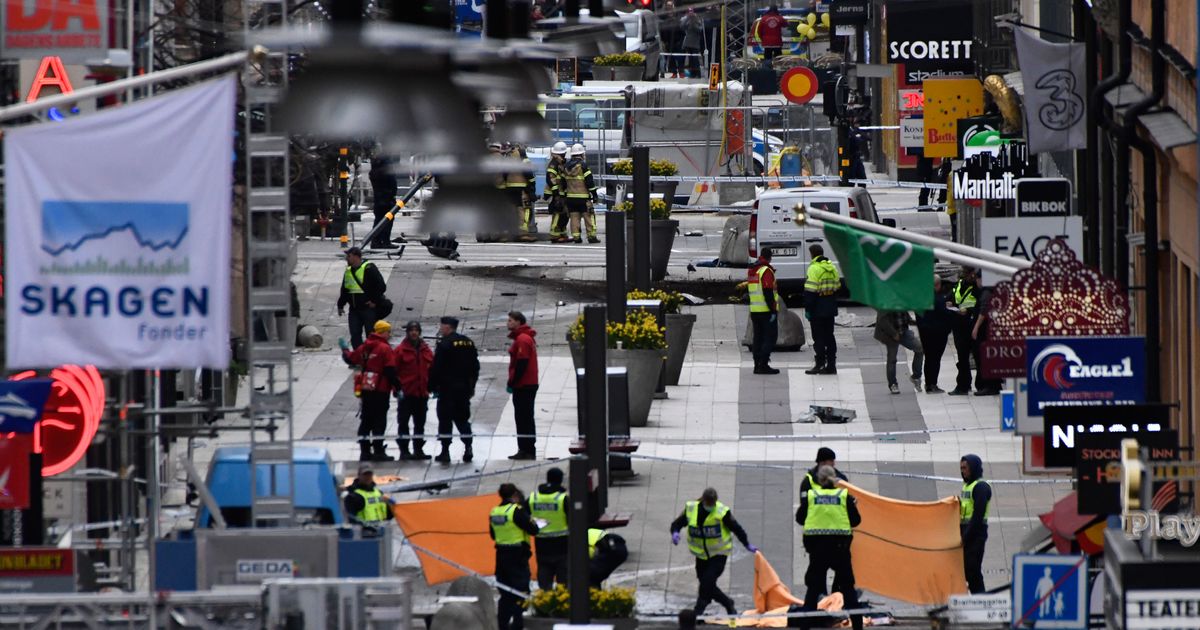 Truck Attacks Kills at Least 3 Pedestrians in Stockholm
