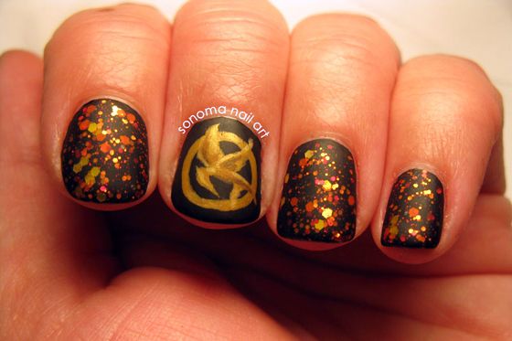 The Best Hunger Games: Catching Fire Nail Art