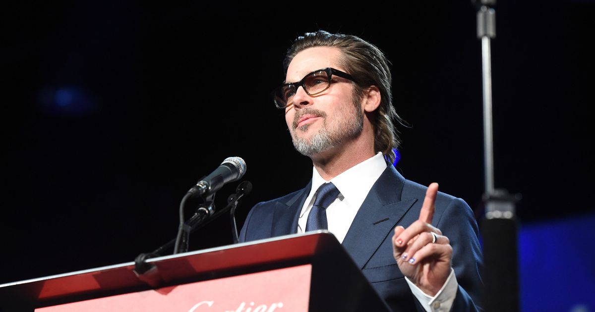 Brad Pitt Has Just Discovered the Nail-Art Trend