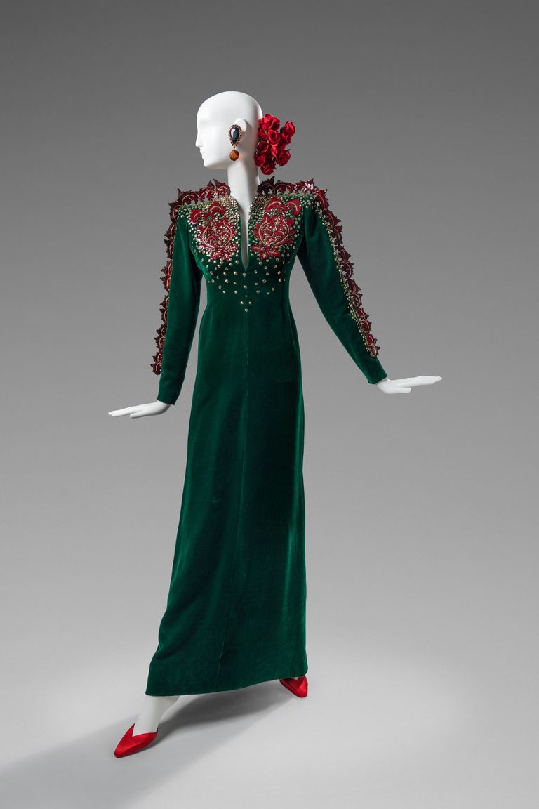 Hubert de Givenchy Visits Cite Dentelle Mode Retrospective