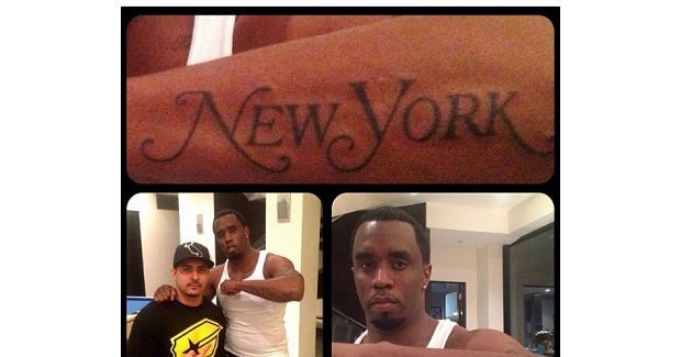 Diddy Got a New York Magazine Tattoo