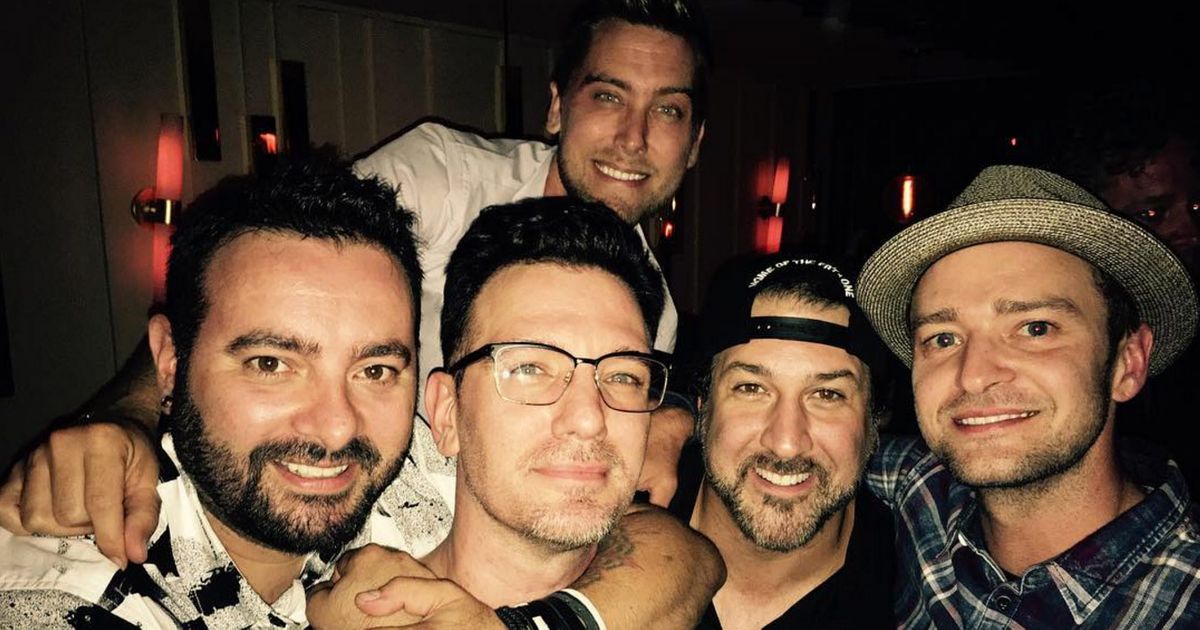 God Must Have Spent a Little More Time on This N’Sync Reunion Instagram