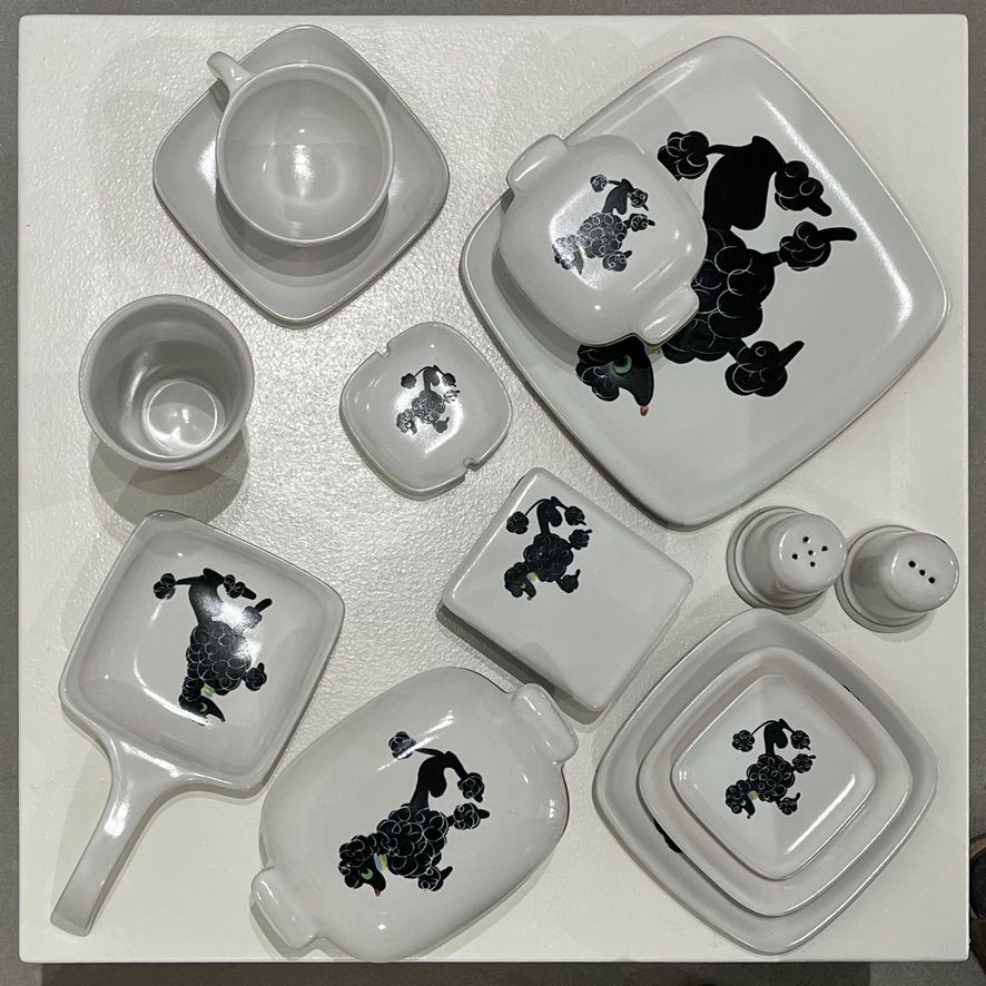 A Collection of Beautiful Ashtrays at Kingston Design Museum