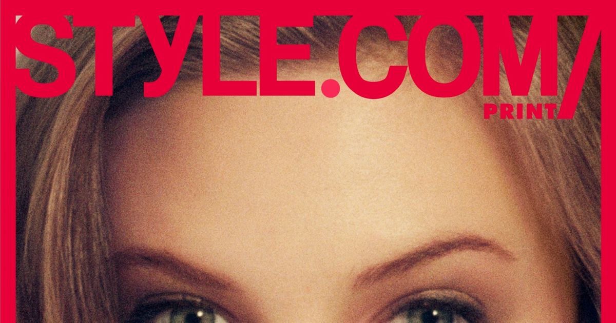 An Exclusive First Look at the Debut Issue of Style.com/Print Magazine