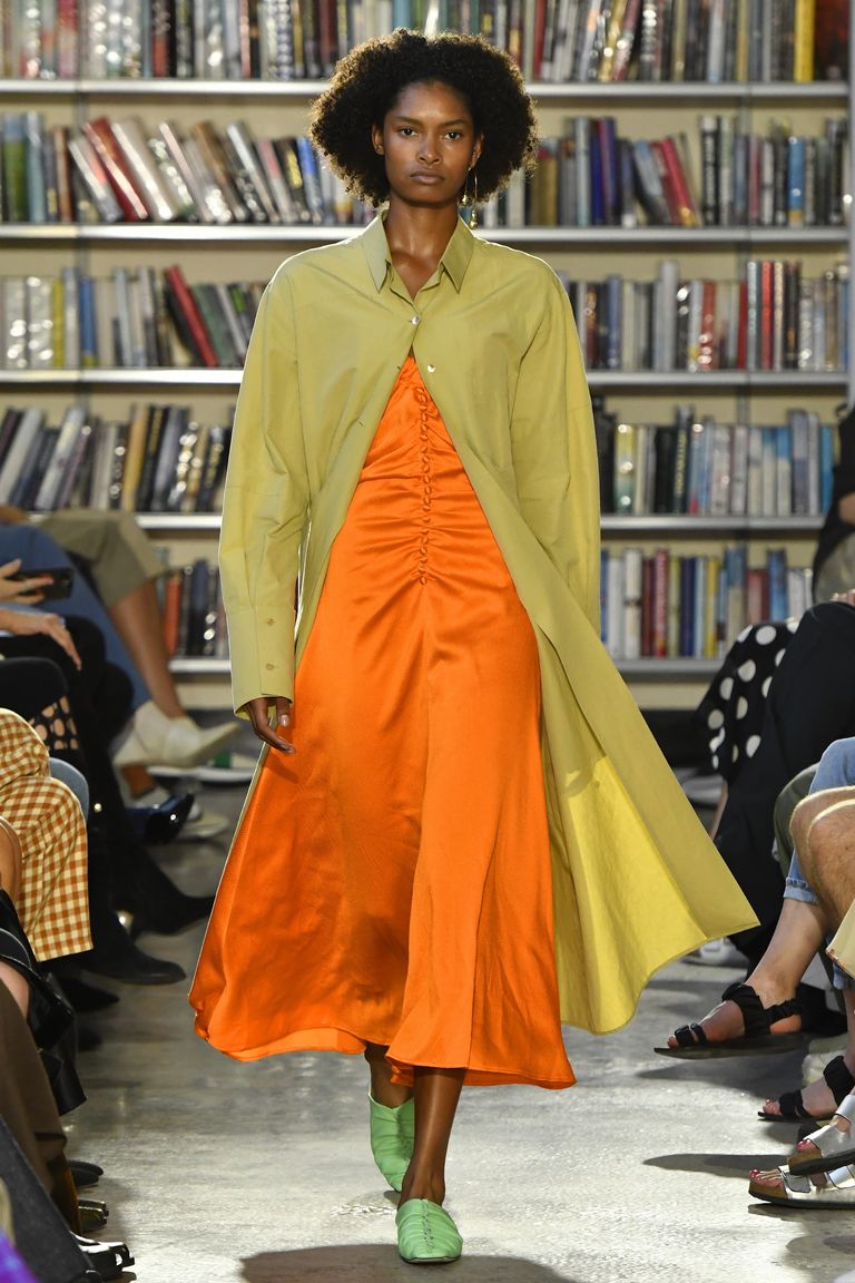 Orange Was a Standout Color Trend at London Fashion Week
