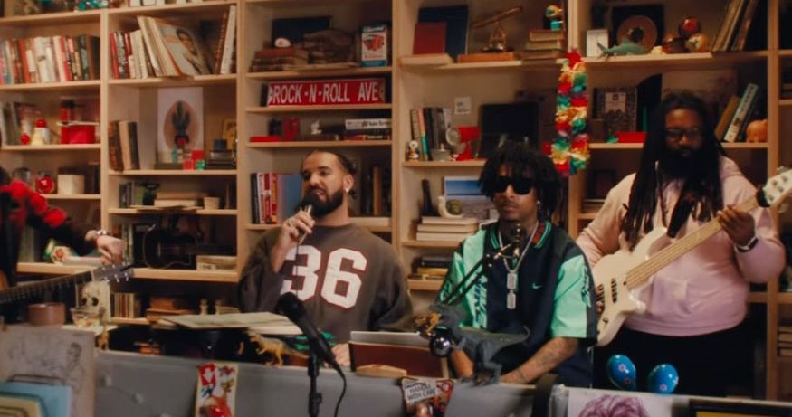 Drake, 21 Savage Fake Album Promo: Tiny Desk, Howard Stern