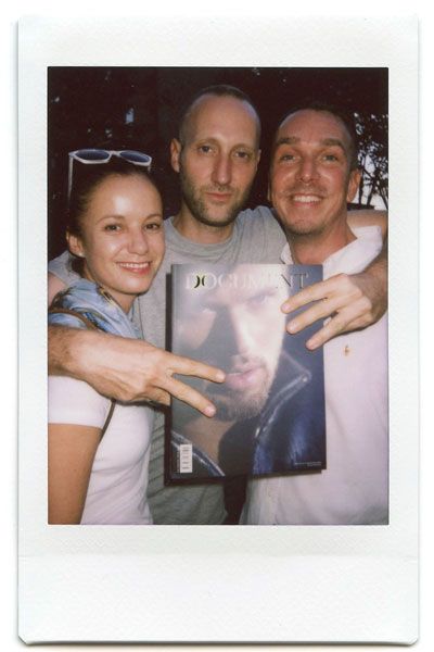 Polaroid Portraits From Last Night’s Document Journal Launch Party