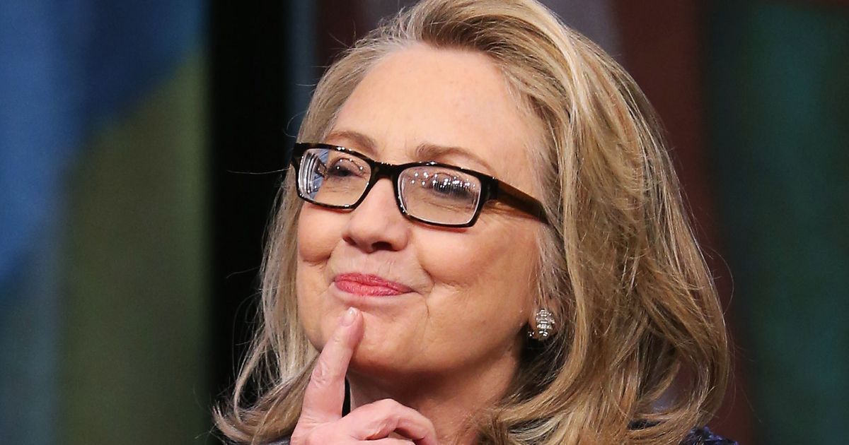 Hillary Clinton Successfully Ducks Shoe