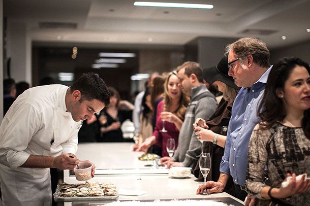 See the Swankiest, Most-Star-Studded Chef's Party Ever, Last Night at Grace