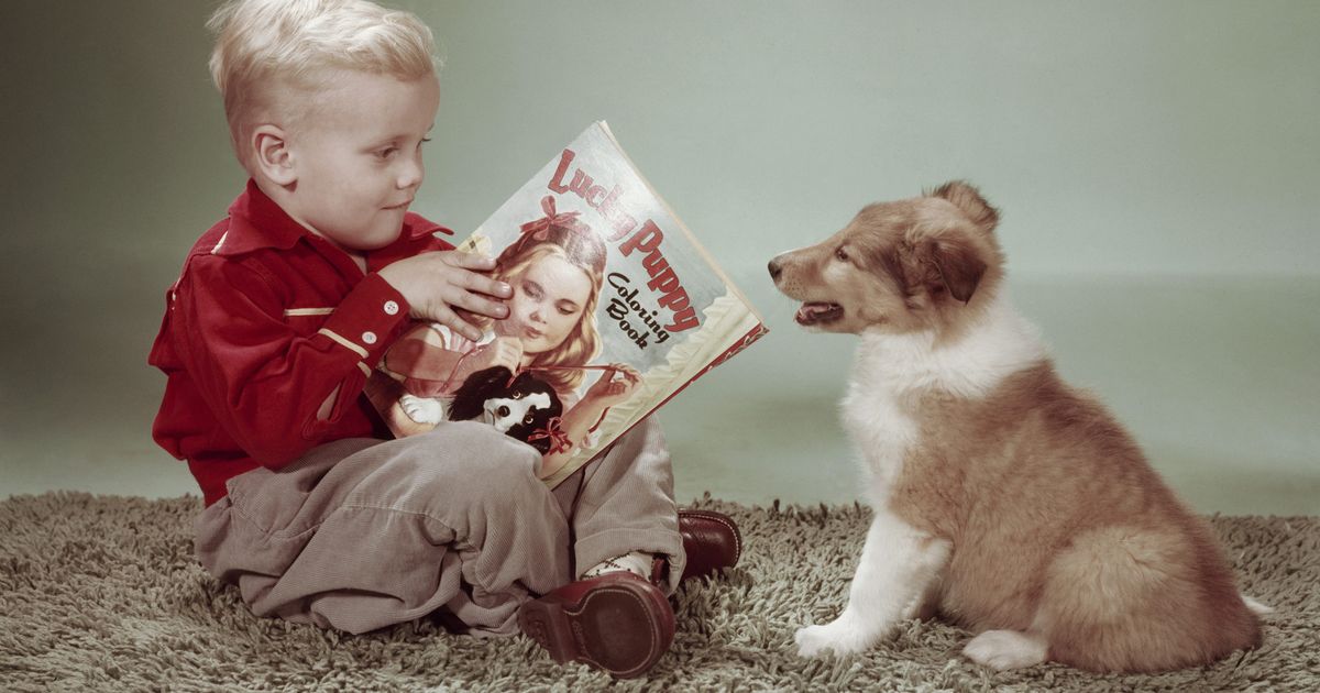 Teach Your Kid to Love Books by Having Them Read to the Dog